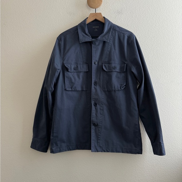 Bonobos | Jackets & Coats | Bonobos Navy Cargo Shirt Jacket | Poshmark